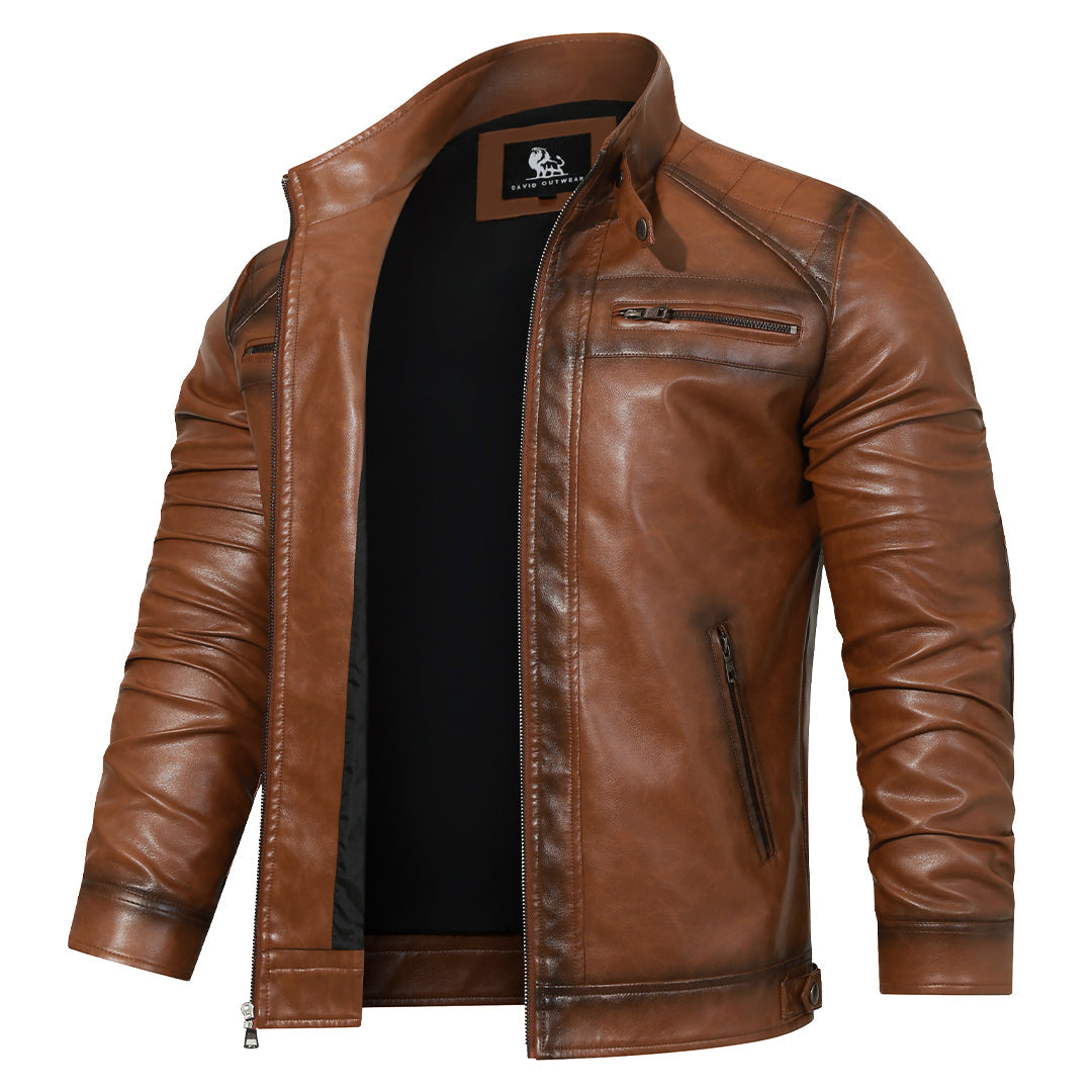 Roadster Leather Jacket – Maison Sydney